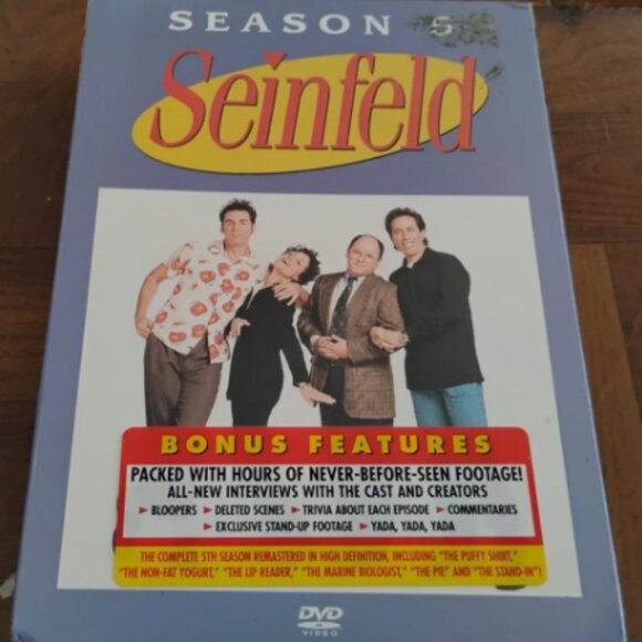 Media | Brand New Seinfeld The Complete Series Seasons 5 Dvd | Poshmark